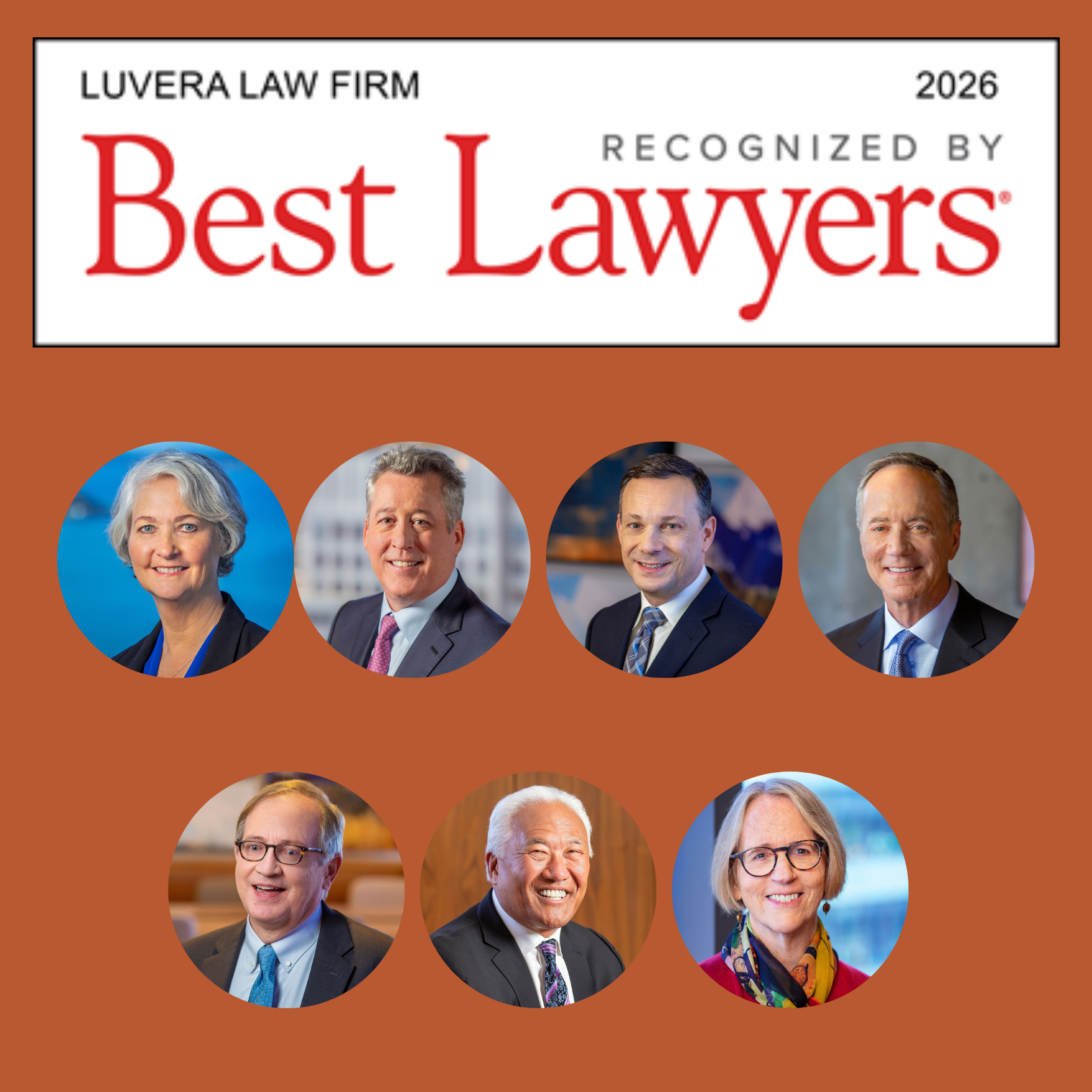 Best Lawyers: 7 attorneys elevated by their peers for 2026 | Luvera Law ...